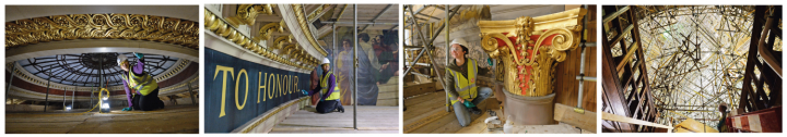 Students get hands-on in hall restoration | The University of Edinburgh
