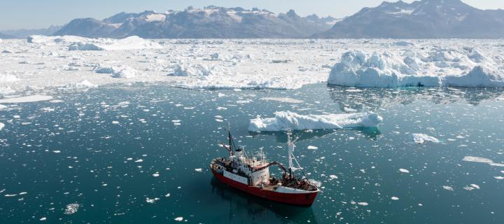 Vast ice sheet facing climate fight on two fronts | The University of ...