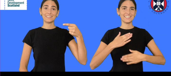 Sign language glossary aims to widen tech access | The University of ...