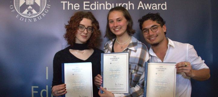 Edinburgh Award reception puts students in the spotlight | The ...
